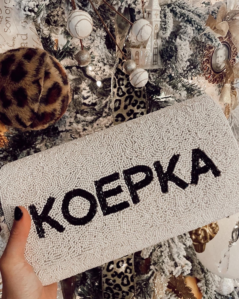 CUSTOM Beaded Clutch – KenzKustomz