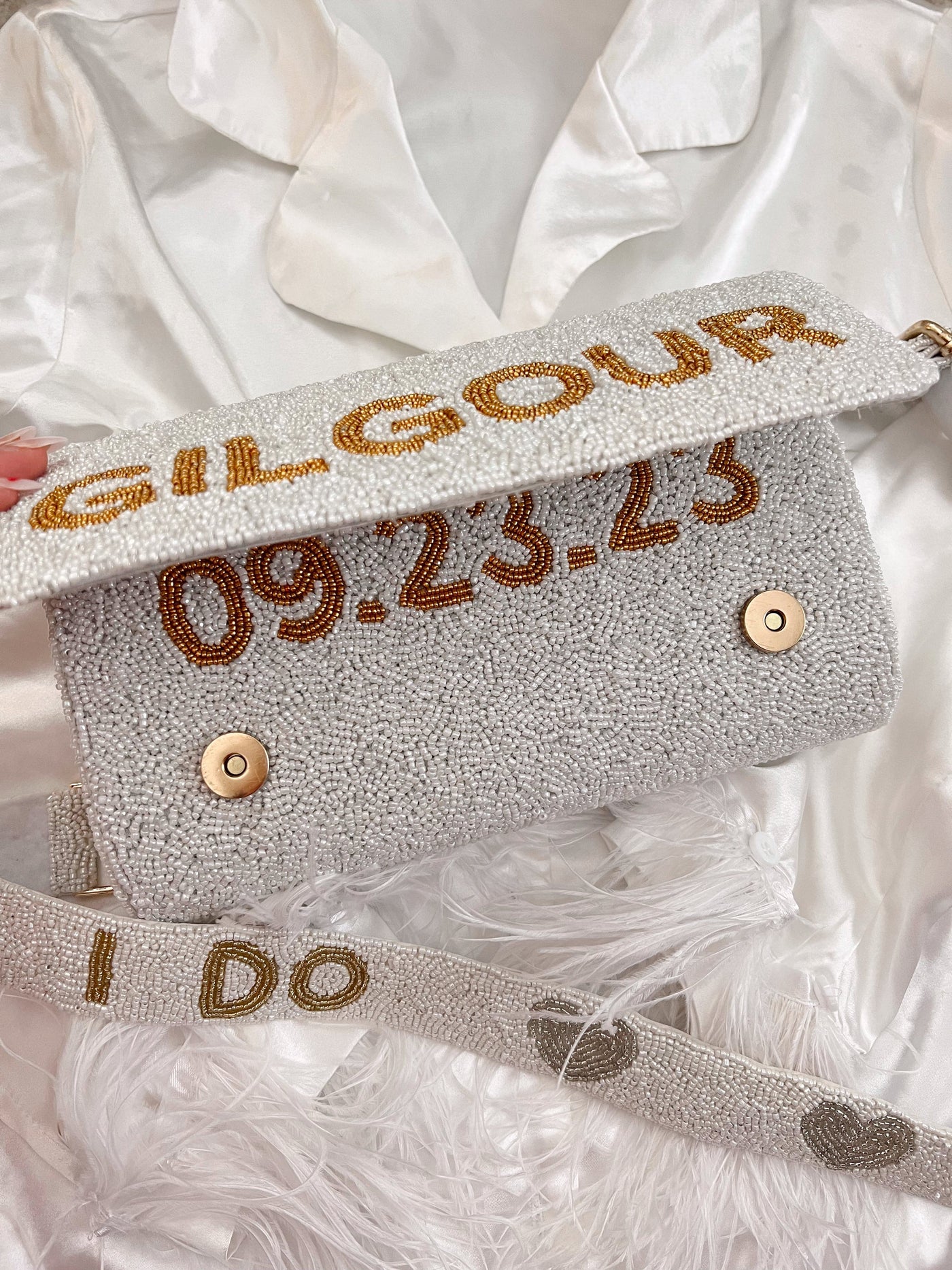CUSTOM Beaded Clutch – KenzKustomz